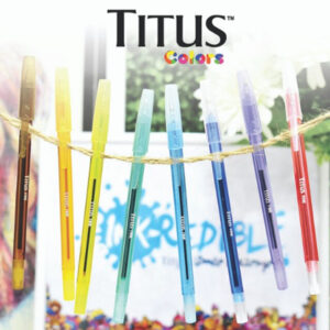 Titus Colors Ballpen (0.5mm) 50pcs • OfficeMoTo Online Shop Philippines