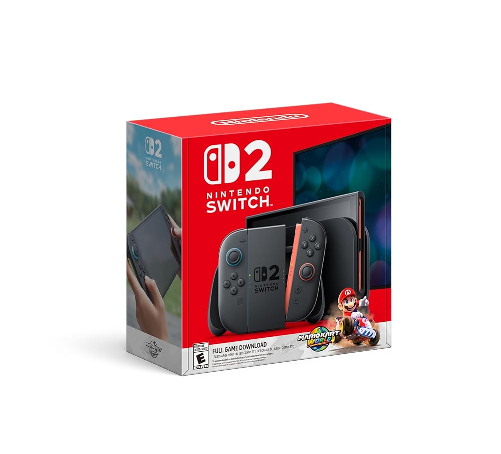 NINTENDO SWITCH 2 + MARIO KART WORLD BUNDLE • OfficeMoTo Online Shop ...