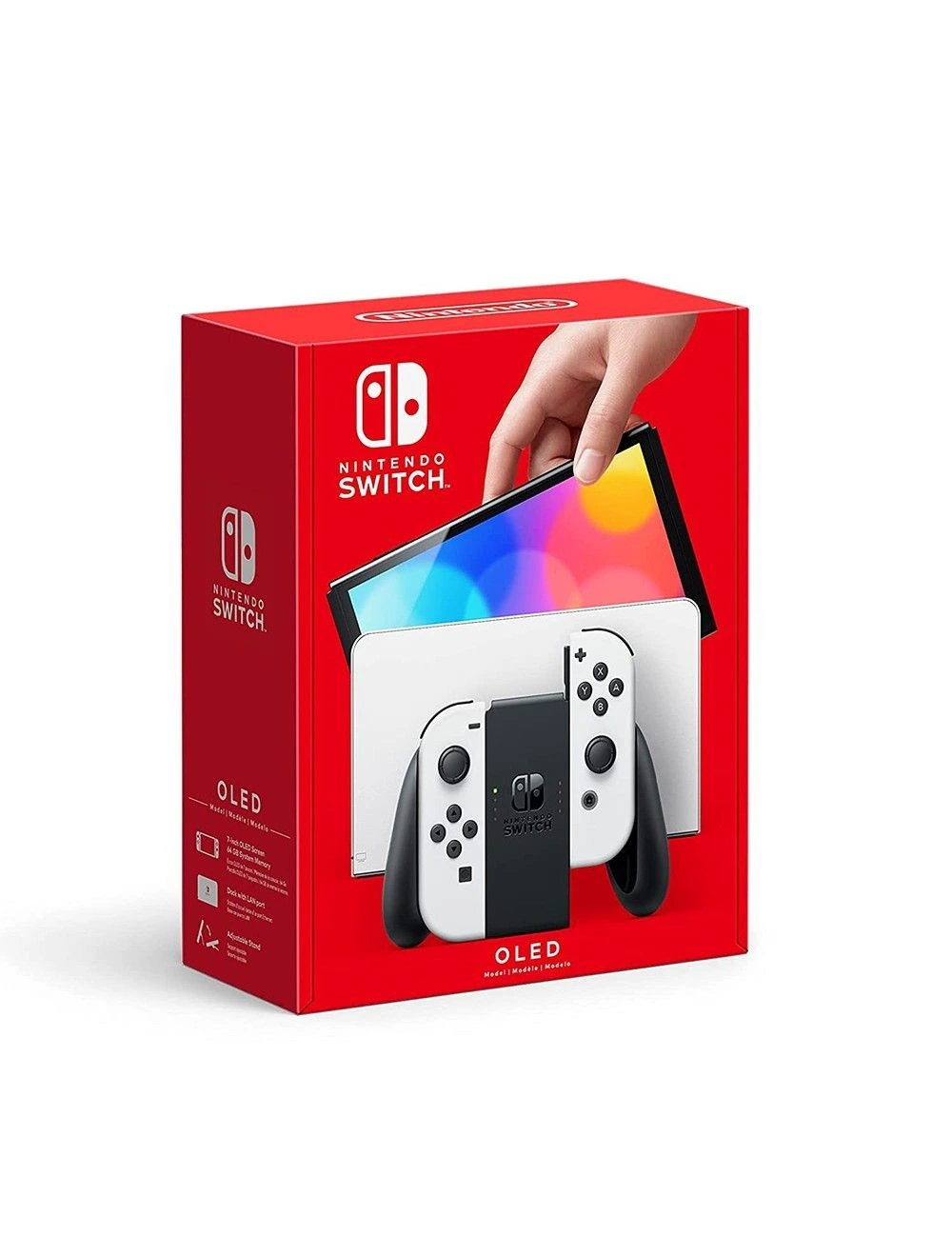 NINTENDO SWITCH(OLED MODEL) W/ WHITE JOY- CON • OfficeMoTo Online Shop ...
